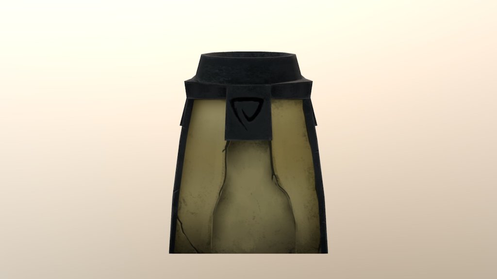 Hand painted Brazier - 3D model by Bryan van der Linden ...