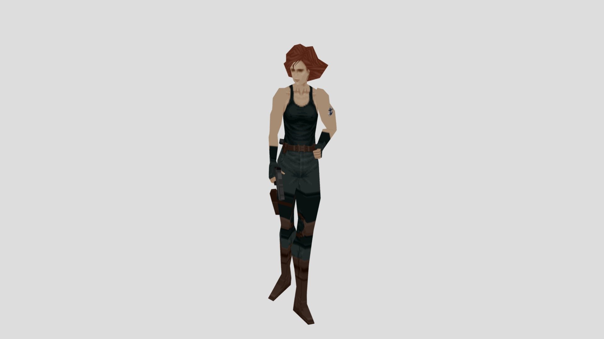 Metal Gear Solid - Meryl - Download Free 3D model by bioandrew91 ...