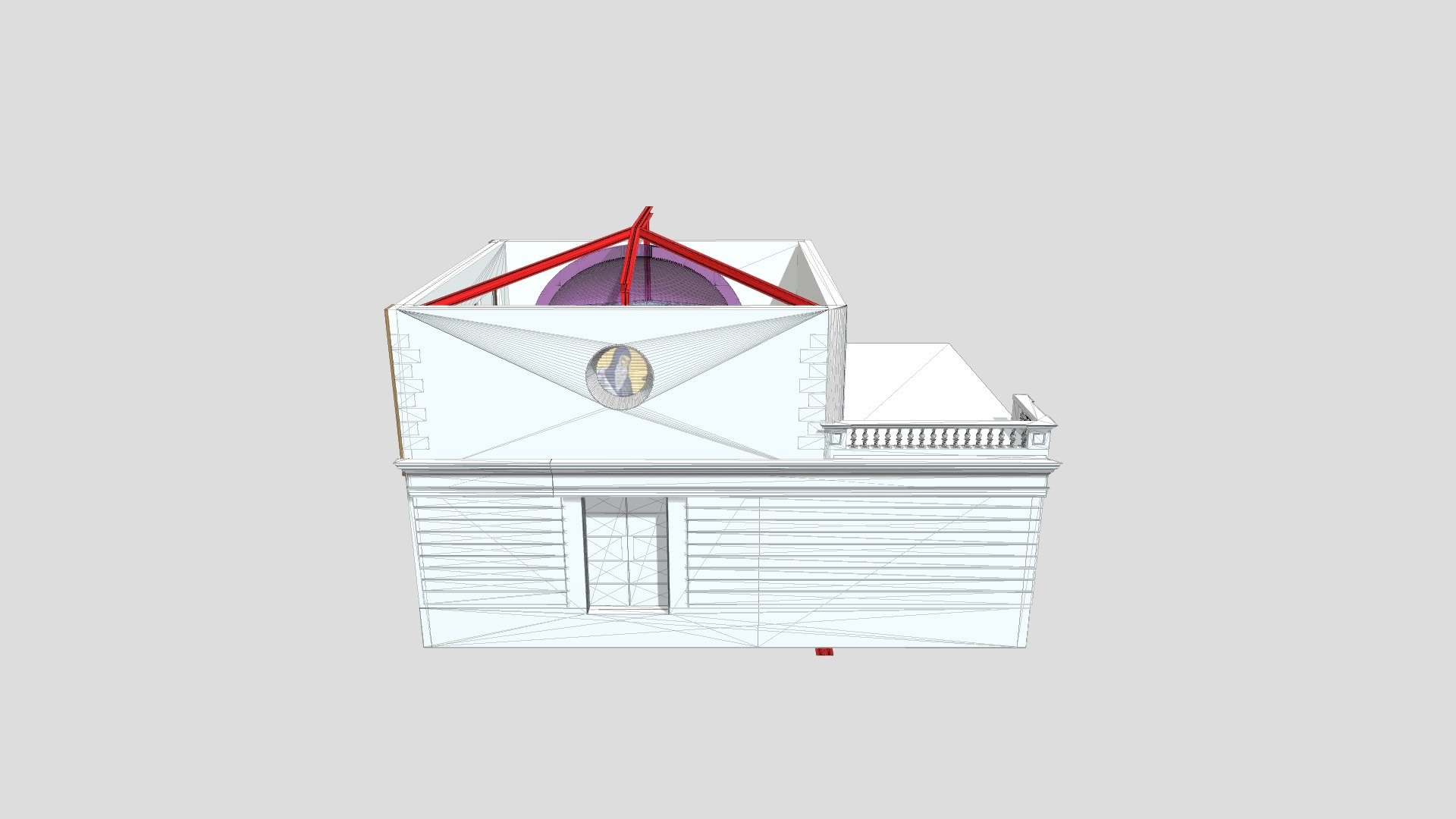 Structural concept 1_1 - 3D model by archetypes.design [0d9ad81 ...