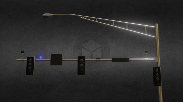 Streetlight 3D models - Sketchfab