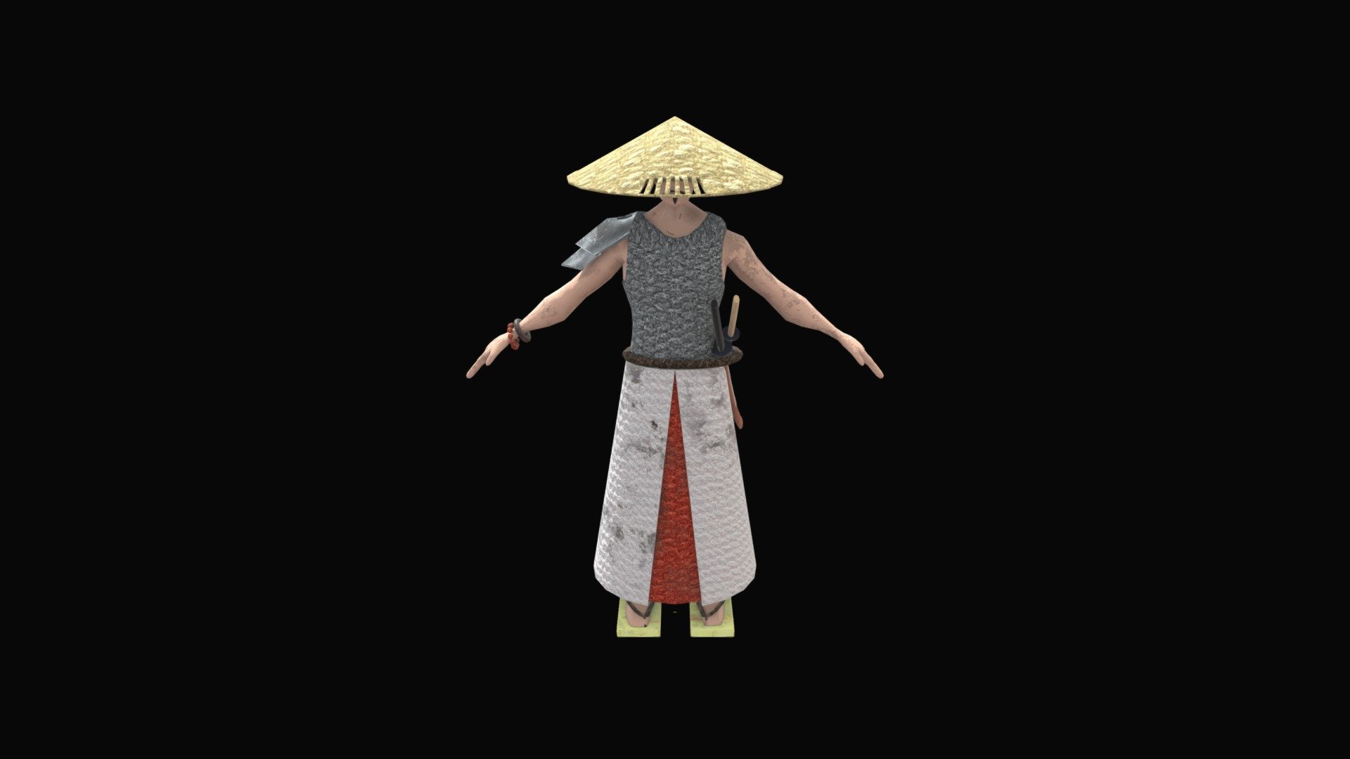 Simple Ronin - 3D model by LachlanSchulz [0d9b867] - Sketchfab