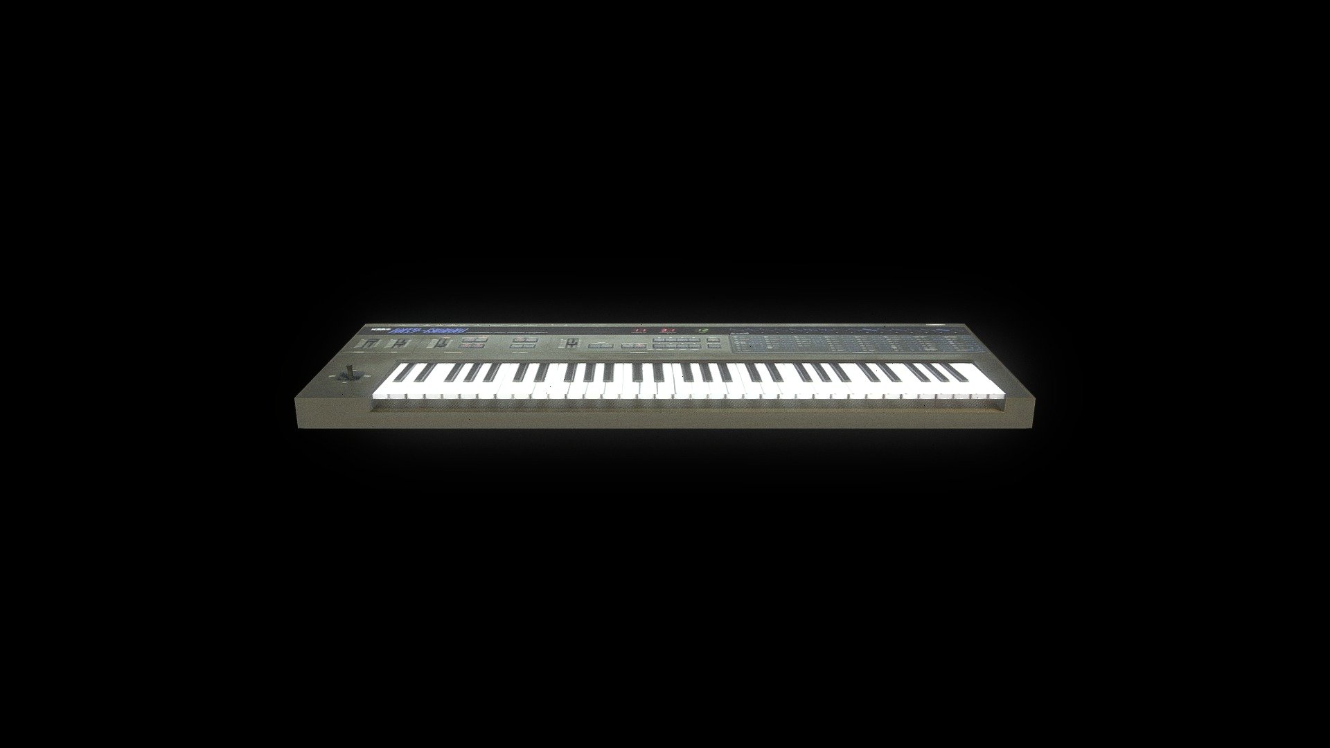 Korg DW-8000 - 3D model by whipzer [0d9befd] - Sketchfab