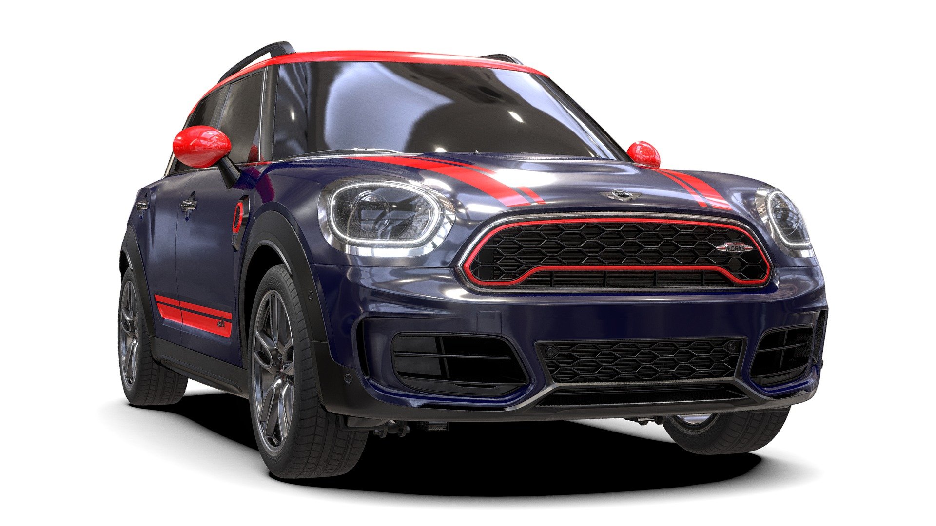 Mini John Cooper Works Countryman 2020 - 3D model by autoactiva ...