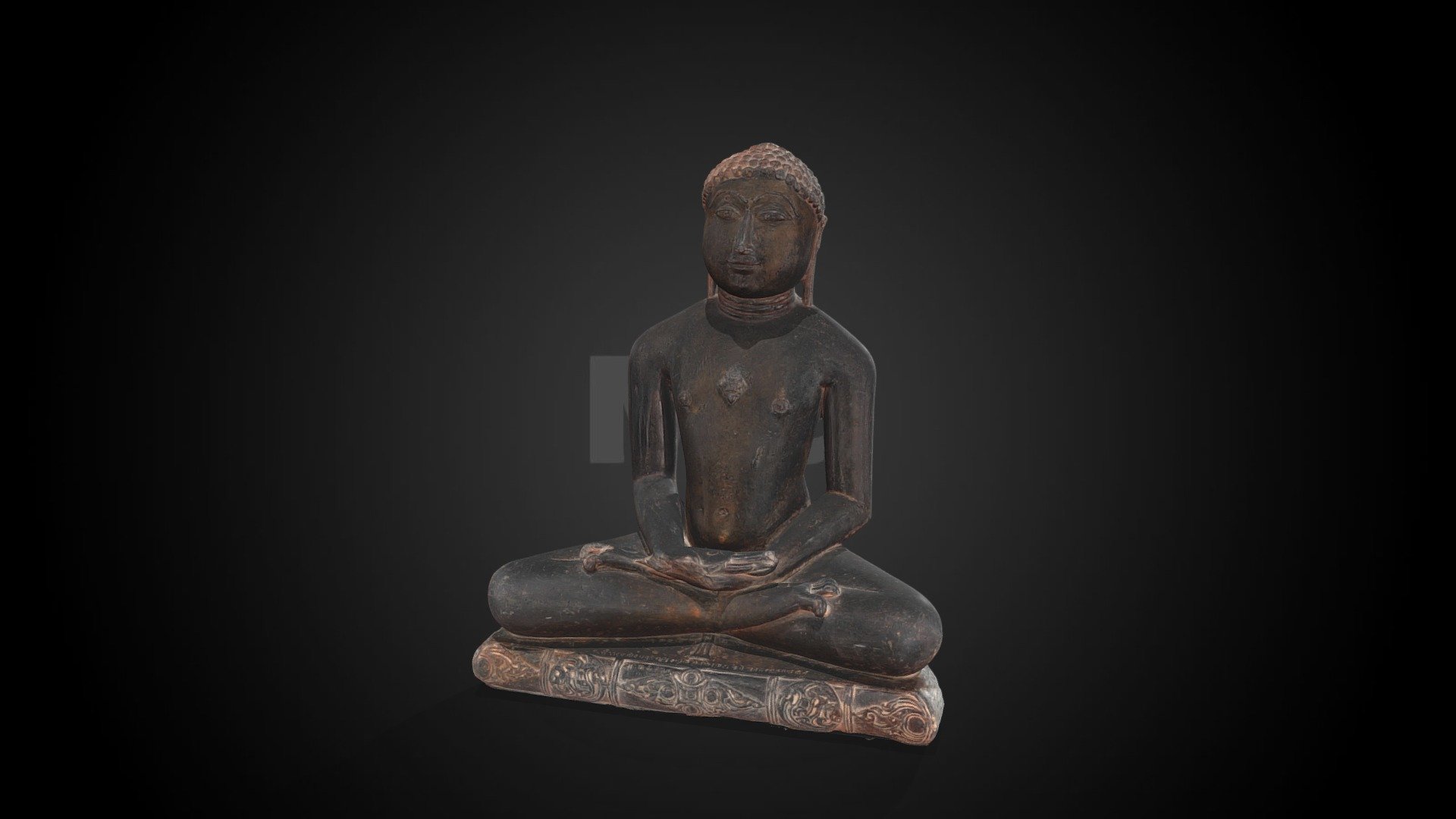 Seated Jina, c. 1108 CE - Download Free 3D model by Minneapolis ...