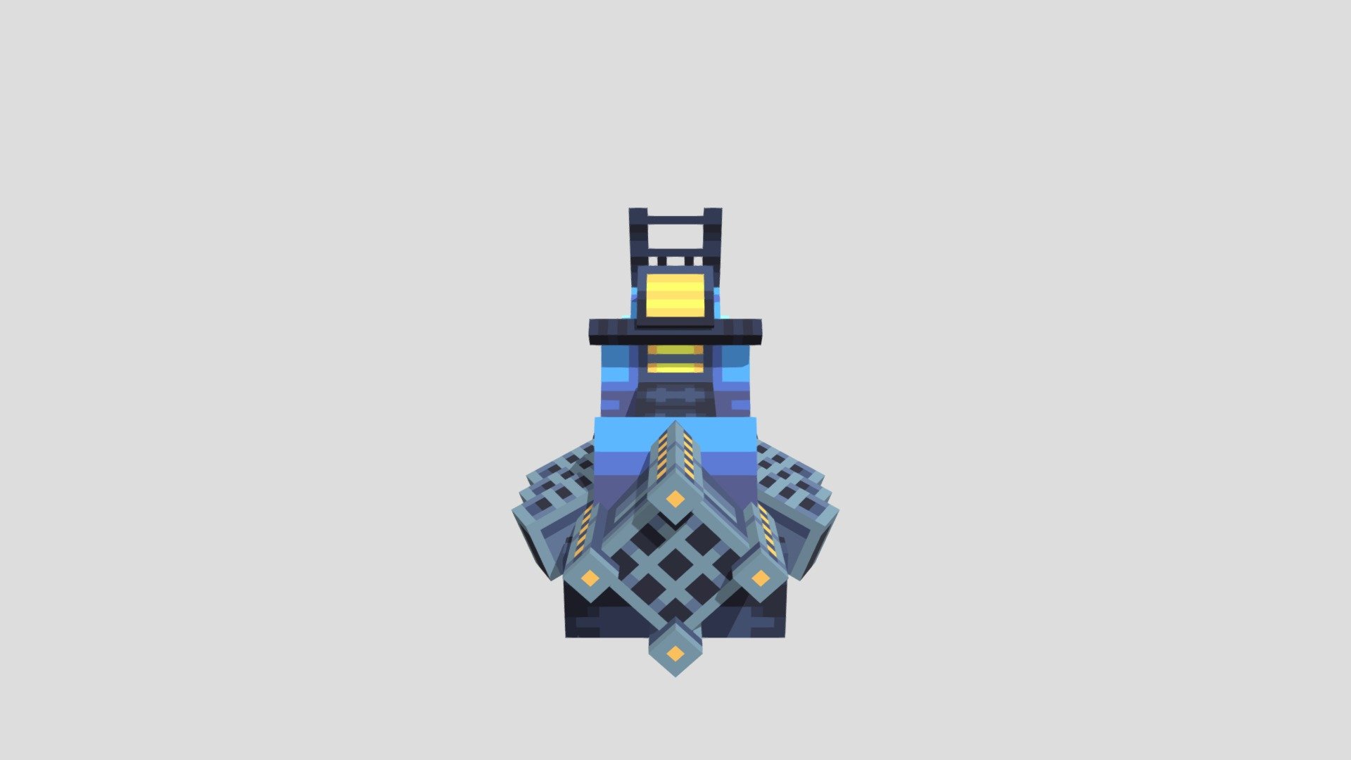 Voxel Alien Sci-fi Jetski - 3D model by Icy Studios (@icystudios ...