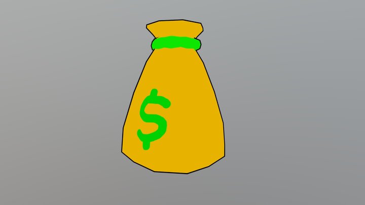 Moneybag 3D models - Sketchfab