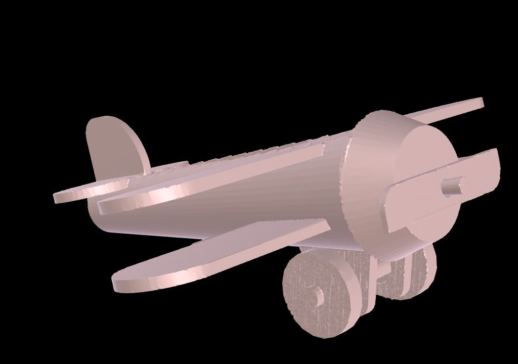 Toy Airplane - 3D model by mor vard (@morvard) [0d9ea7a] - Sketchfab