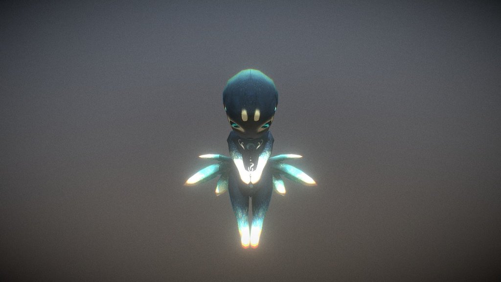 fairy of light - 3D model by james.handy [0d9ec5f] - Sketchfab
