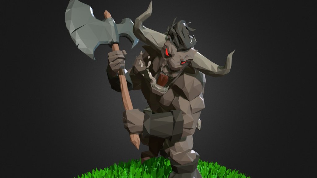 Minotaur - 3D model by wslee [0d9ef16] - Sketchfab