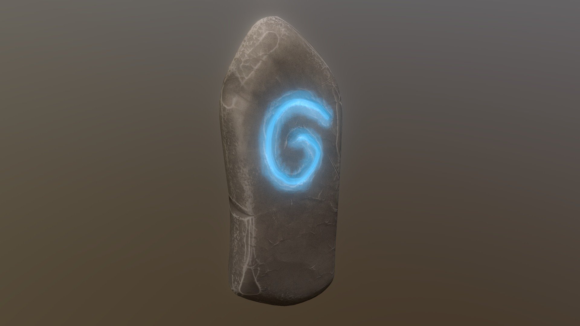 Fantasy Stylized Rune Stone - Buy Royalty Free 3D model by Handrews3D ...