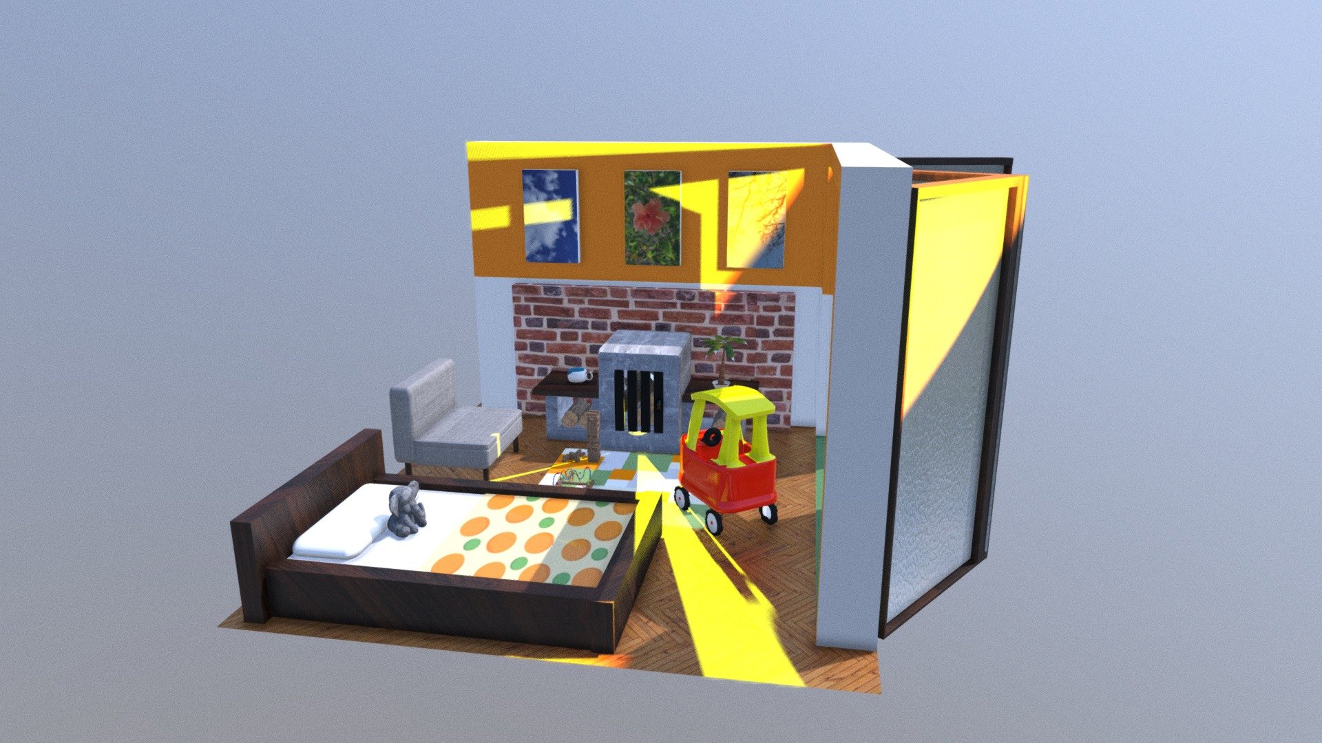 light_test - 3D model by reichman [0d9fae7] - Sketchfab