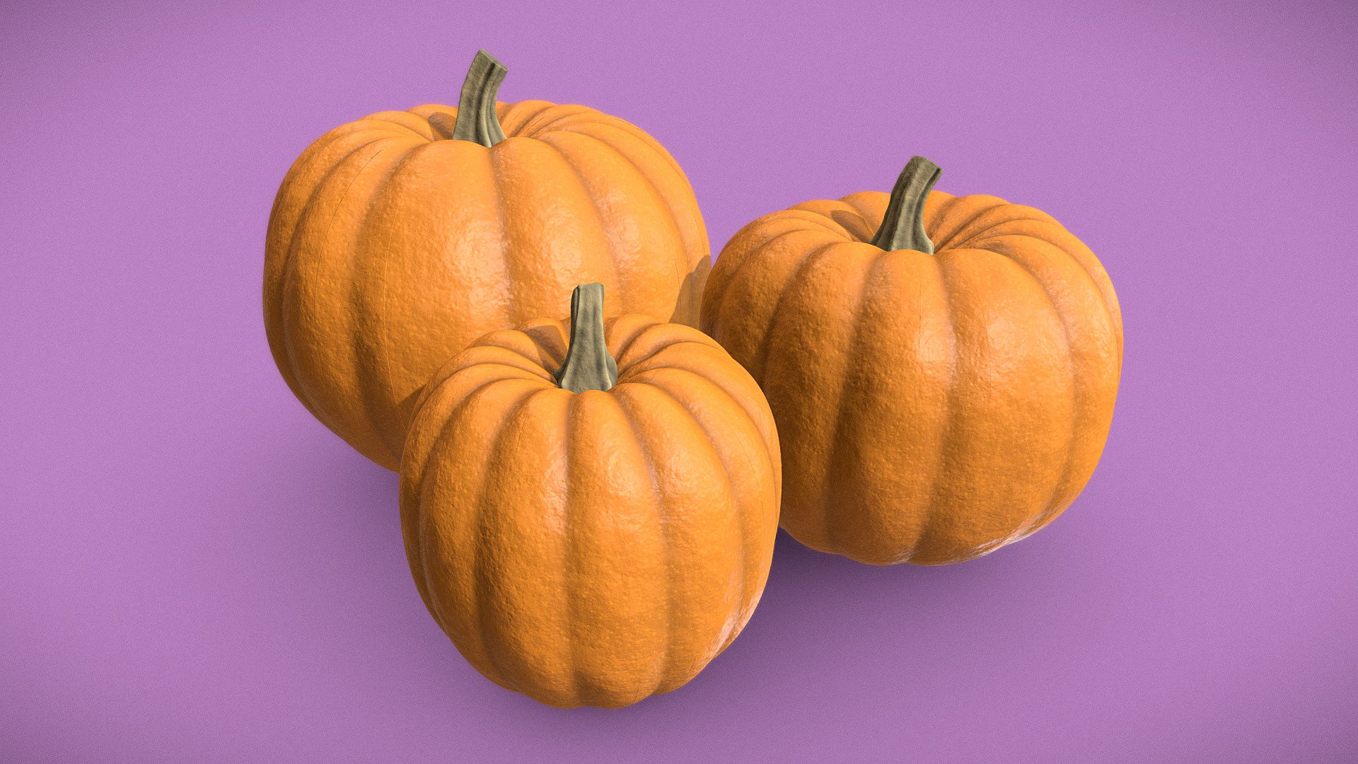 Pumpkins - Buy Royalty Free 3D model by Ryan King Art (@ryankingart ...