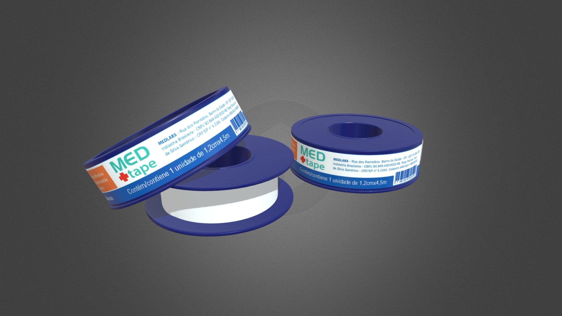 Sticking Plaster - Download Free 3D model by Romildo.Souza [0da2c6f ...