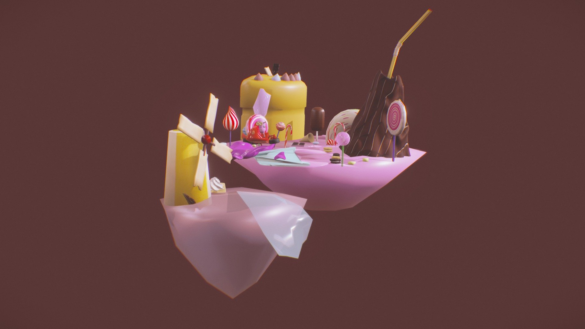 Candy - 3D model by Darya..Baykova [0da2e25] - Sketchfab
