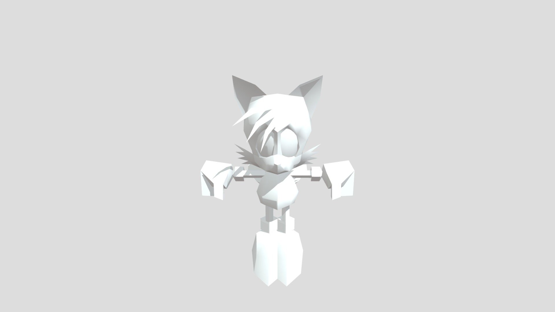 Tails Classic - 3D model by deniseciaterrell [0da2fbe] - Sketchfab
