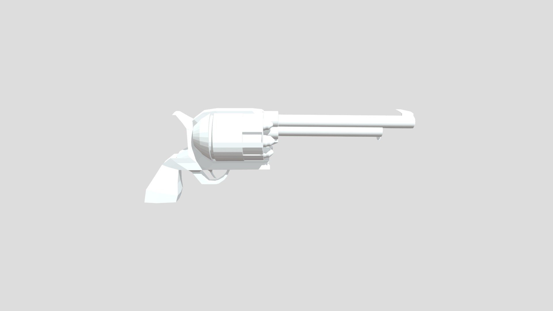 Low Poly Revolver - Download Free 3D model by TaoZan [0da3152] - Sketchfab