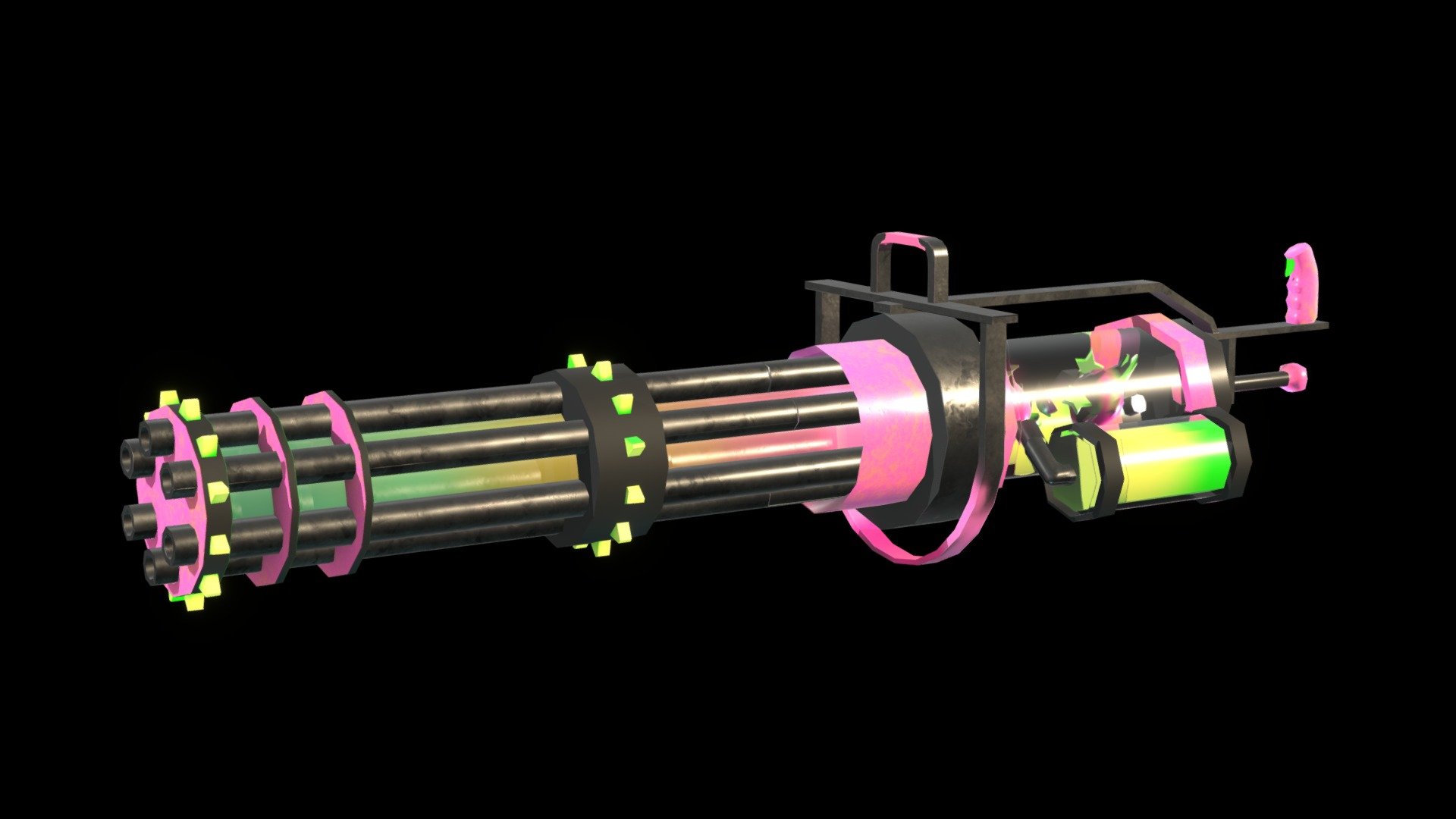 Daiquiri Minigun - 3D model by fixmes [0da3af5] - Sketchfab