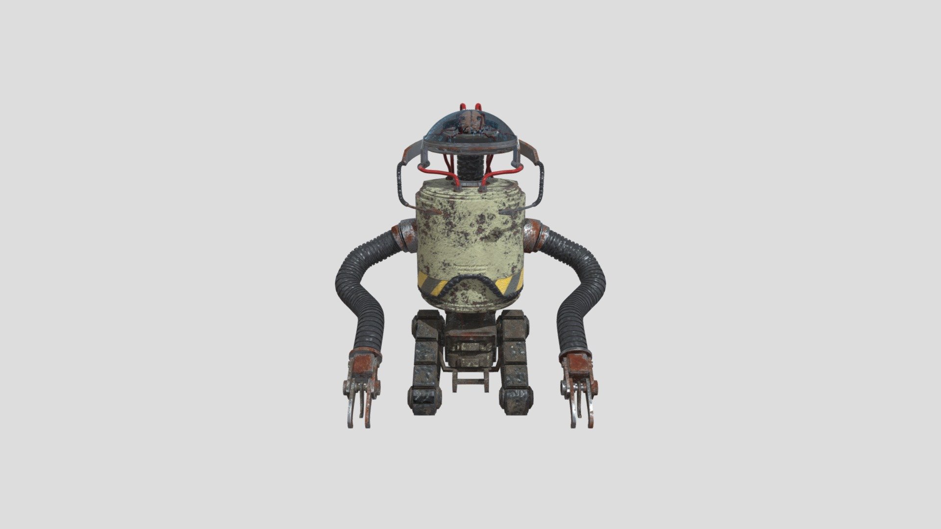 Robot - Rusted (Texturing project) - 3D model by jack.skinner2103 ...