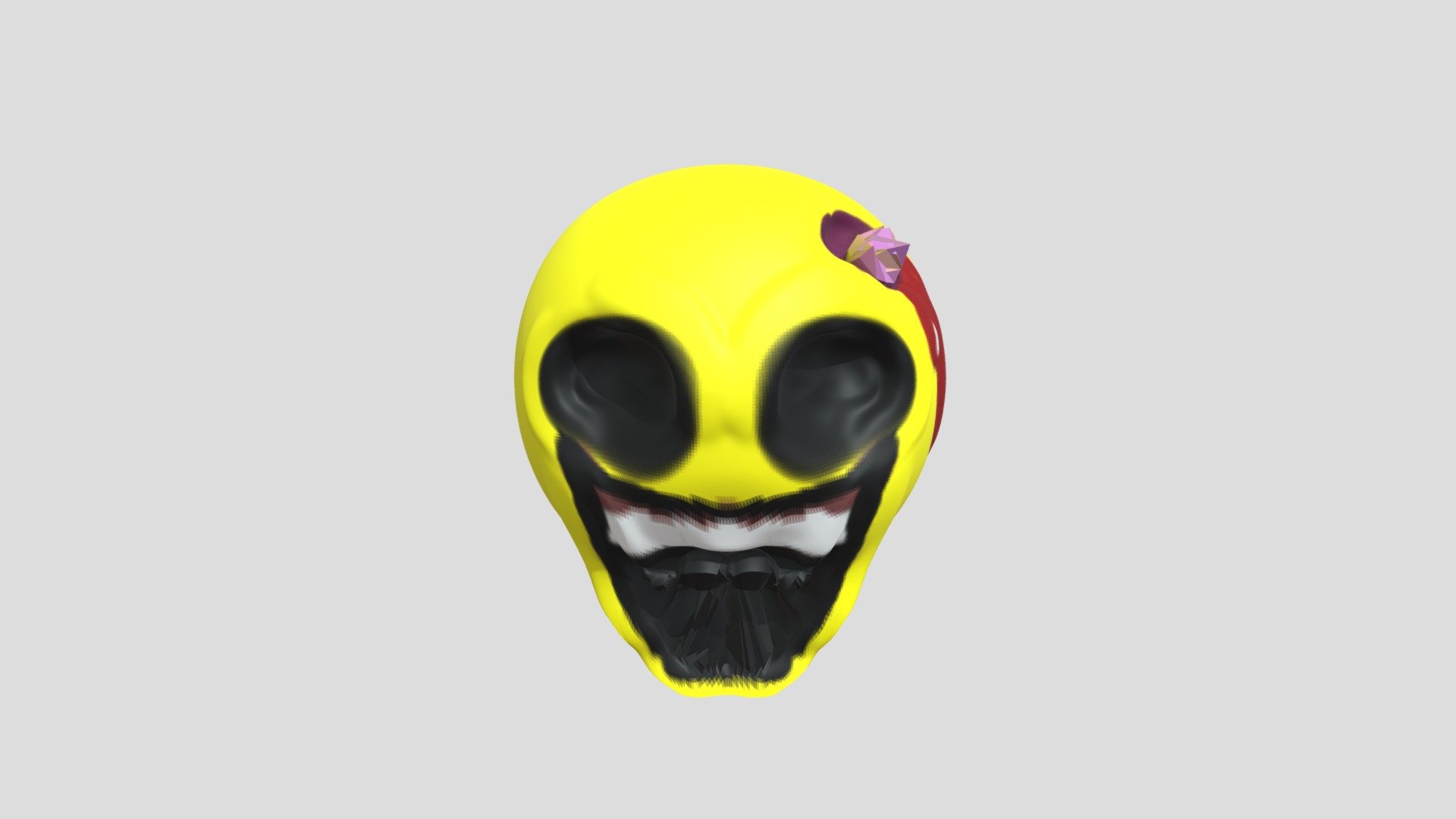 Entity 10 5 The Smiler Head 3d Model By Fam Sq [0da5f55] Sketchfab