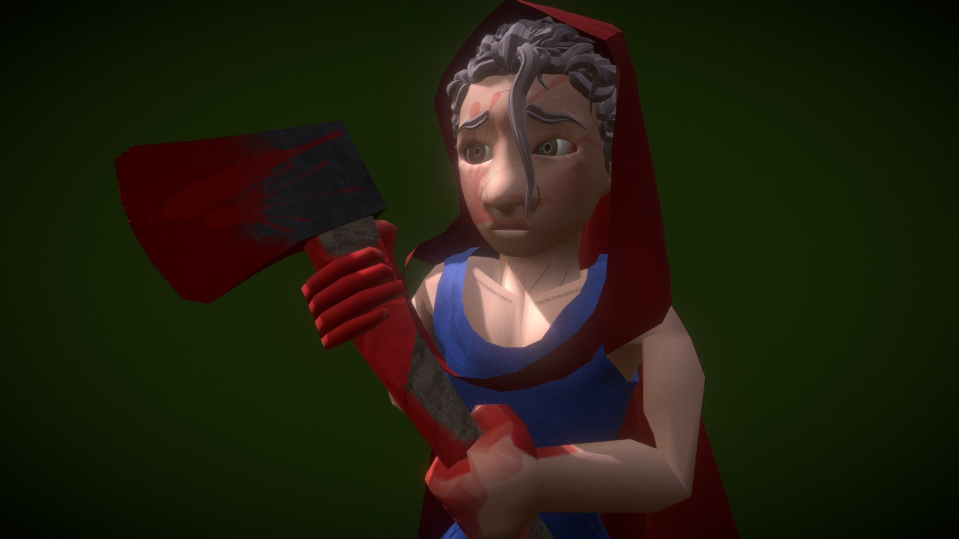 Seeing Red - 3D model by Dazariath [0da6dc4] - Sketchfab