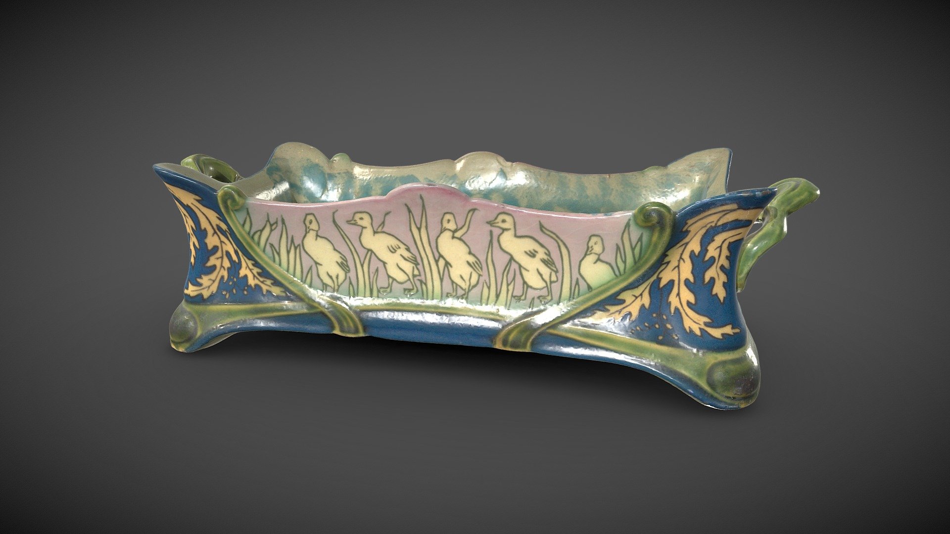 Jardinière d'Édouard Knoëpflin - Download Free 3D model by Alienor.org, Conseil des musées ...