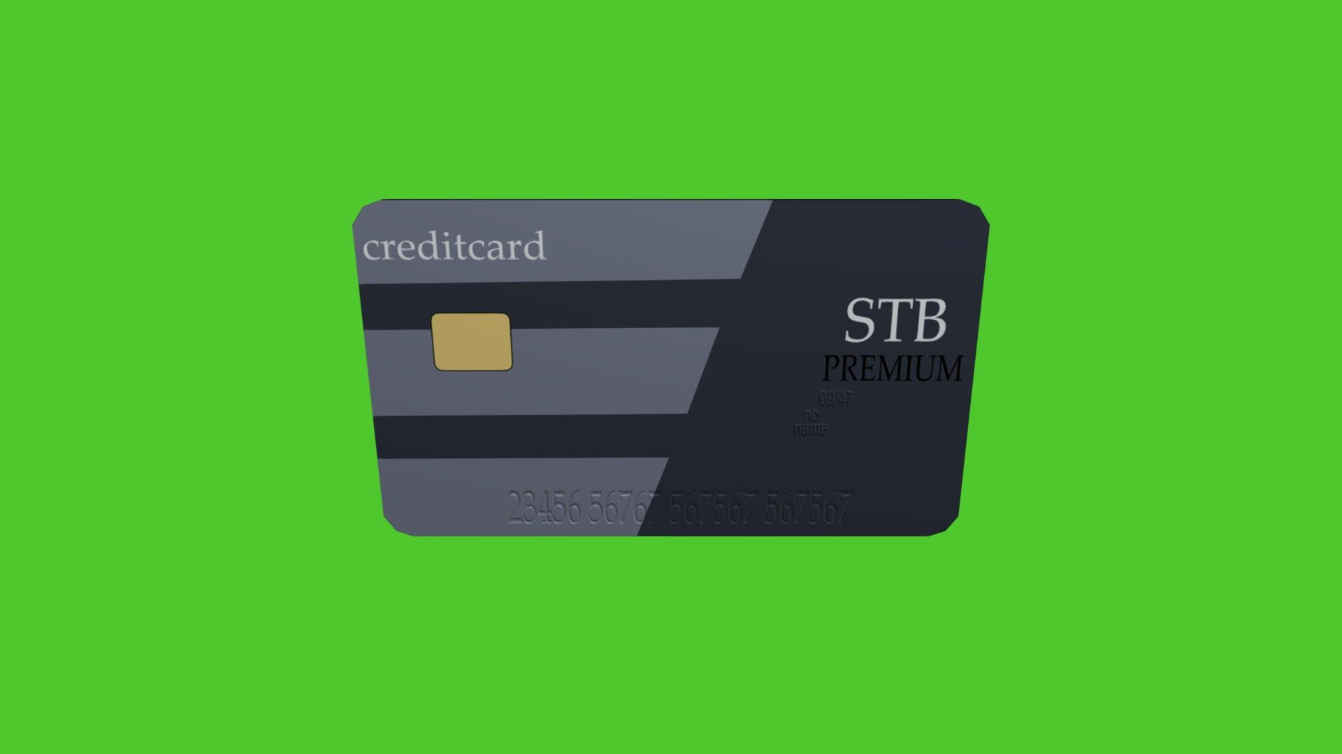 credit_card_free - Download Free 3D model by helgmaz [0da786e] - Sketchfab