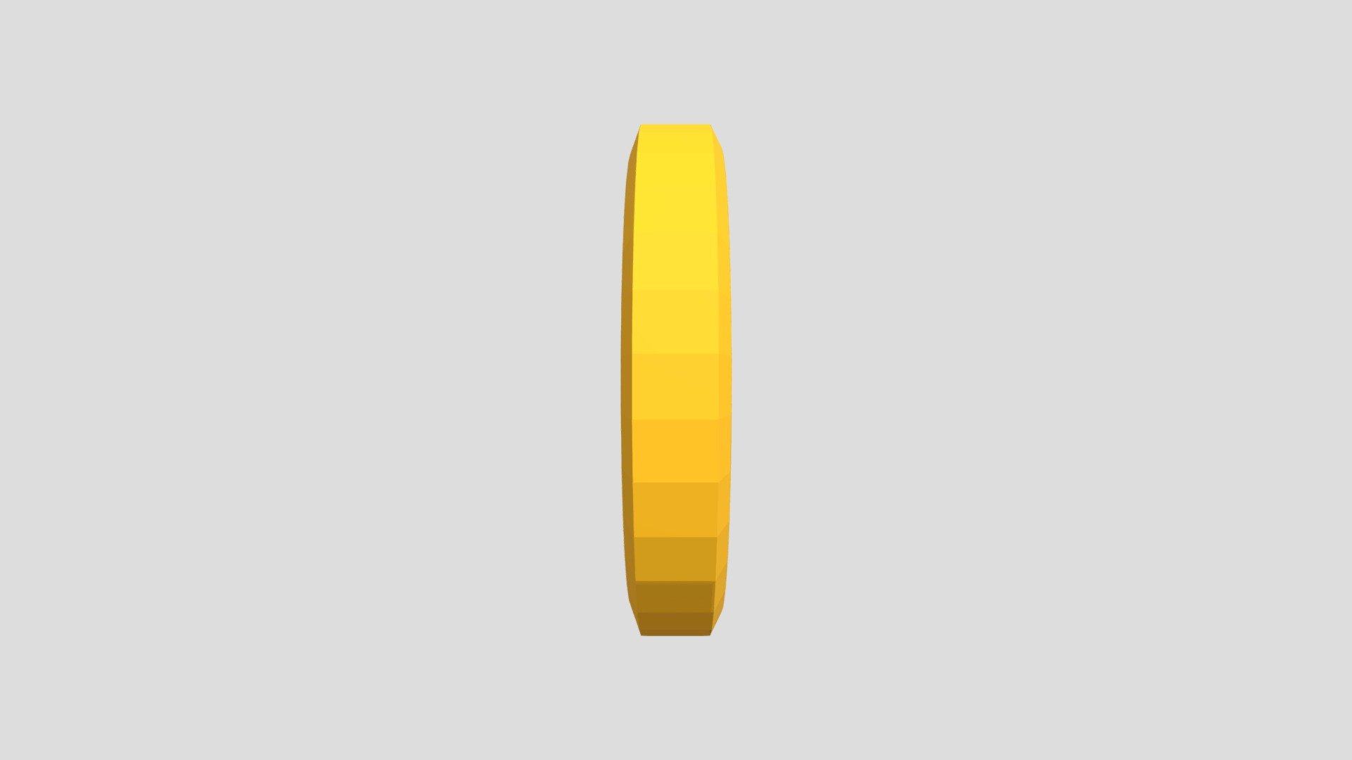 Low-poly coin - 3D model by aanselmi [0da7ec2] - Sketchfab