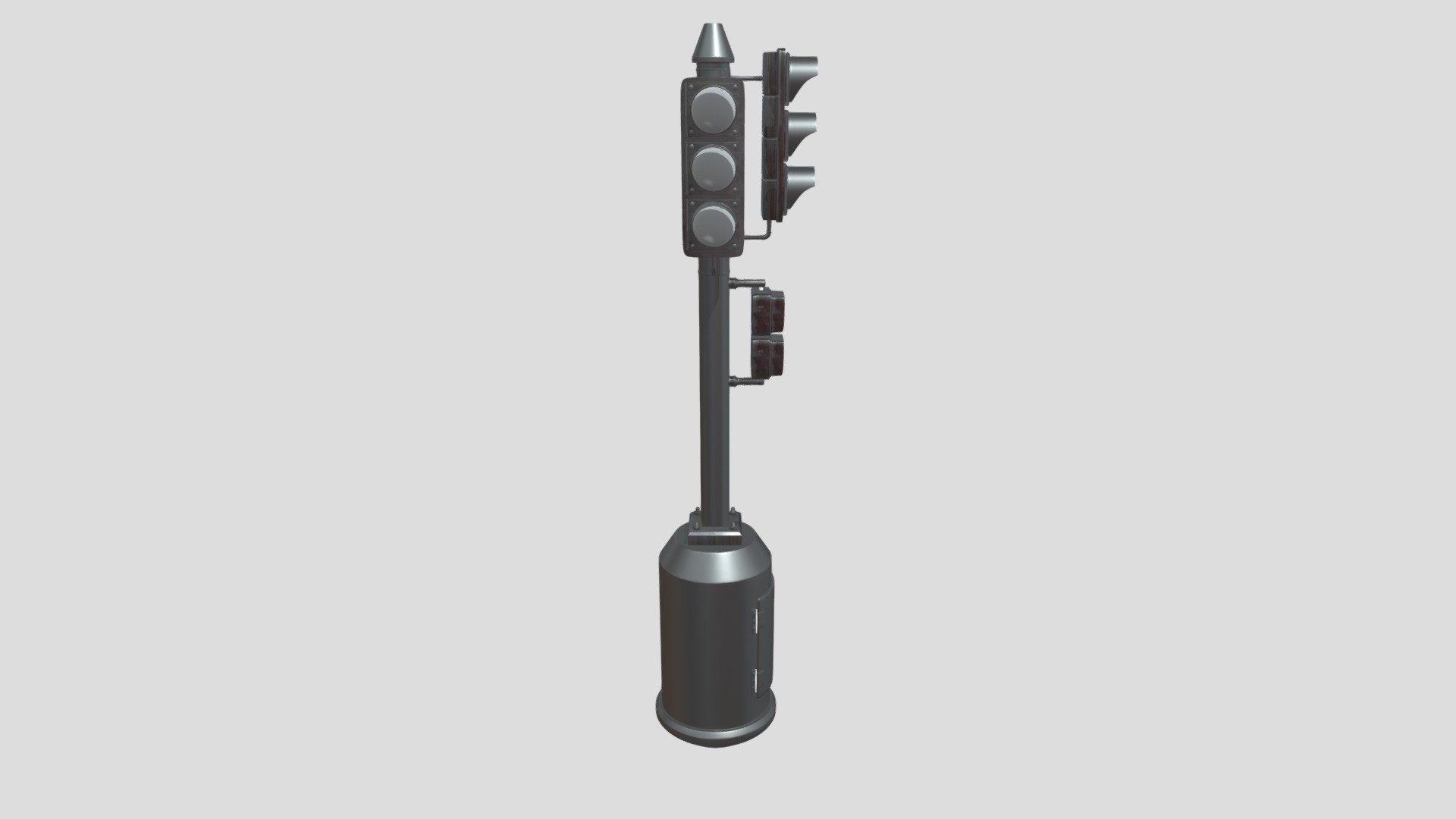 traffic light model - Download Free 3D model by Kinsora [0daa9c0 ...