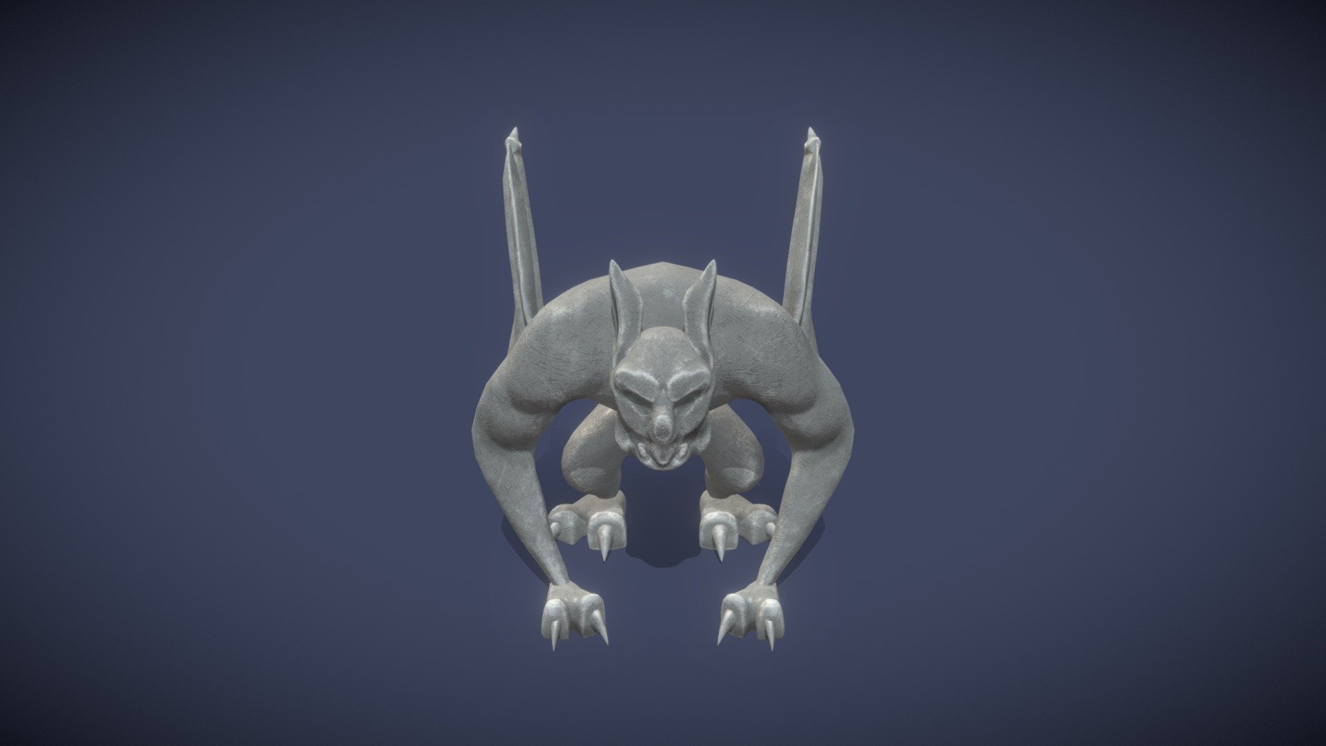 Gargoyle - 3D model by Baptiste_Caminade [0dac3c7] - Sketchfab