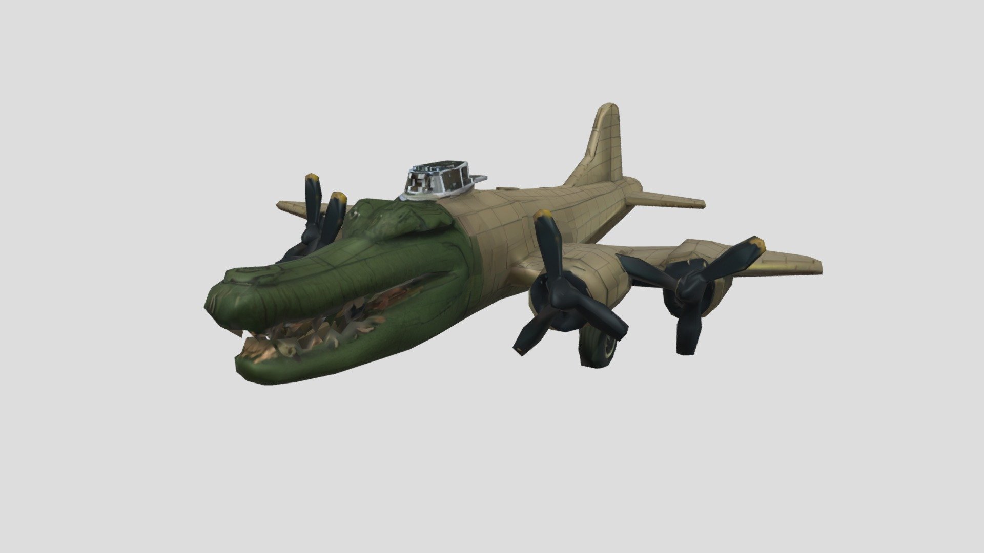 Bombardiro Crocodilo - Download Free 3D model by shtran [0dae807 ...