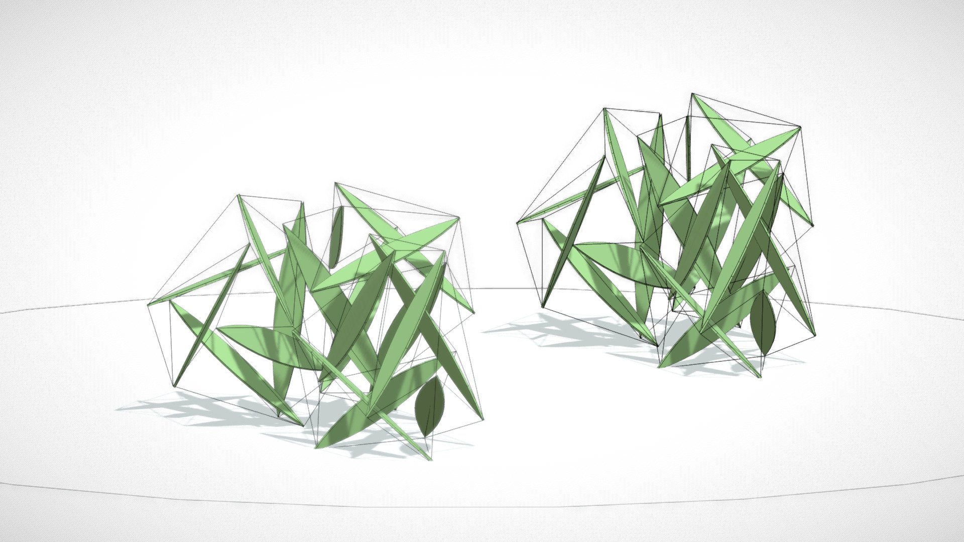 Tensegrity structure - 3D model by lzd [0daf16c] - Sketchfab