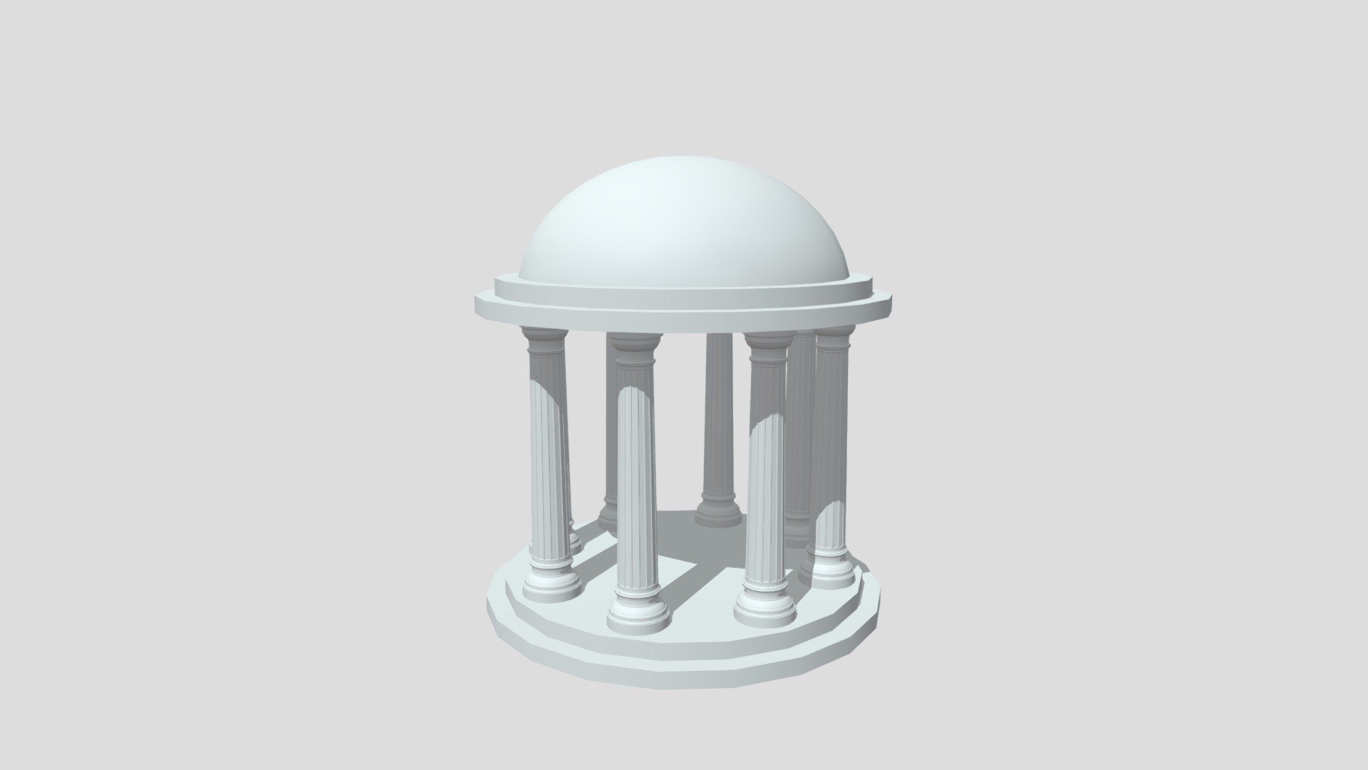 Week 3: Pillars - Download Free 3D model by Simeon Hackett ...