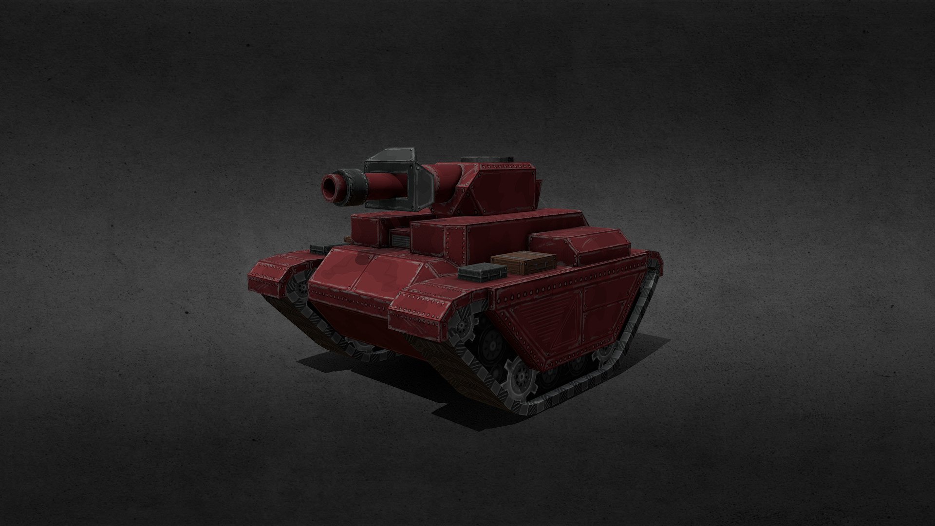 Mini Tank - 3D model by Fide (@fidedraws) [0dafbf7] - Sketchfab