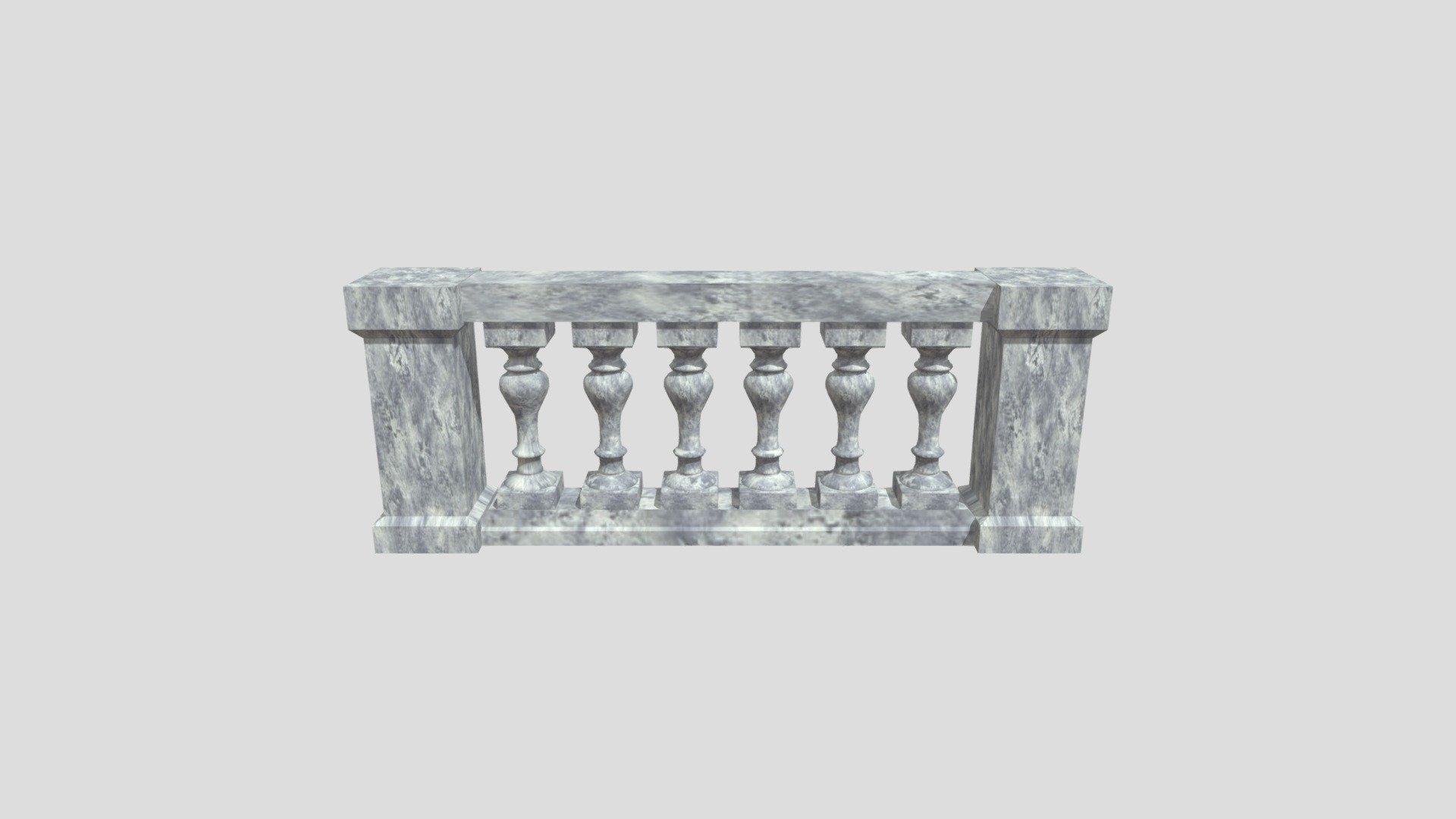 BALUSTRADE - 3D model by Dylan.Prod [0db0b8a] - Sketchfab