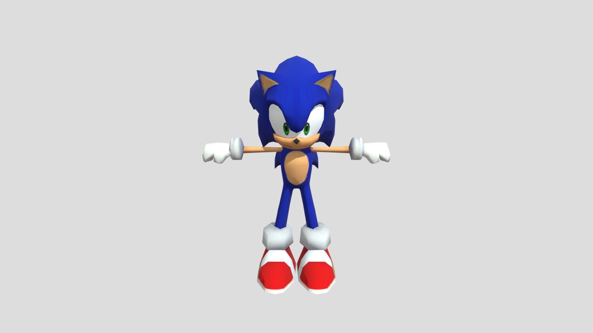 Sonic the Hedgehog - Download Free 3D model by SEGA SONIC (@alexreeves ...