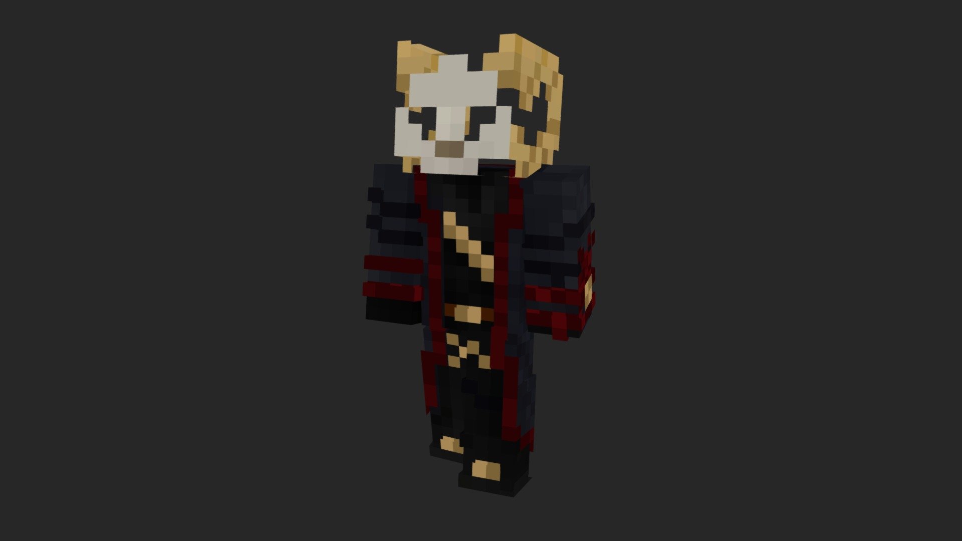Goat Cult - Skin Minecraft - 3D model by Lyv Moon (@LyvMoon) [0db32bd ...