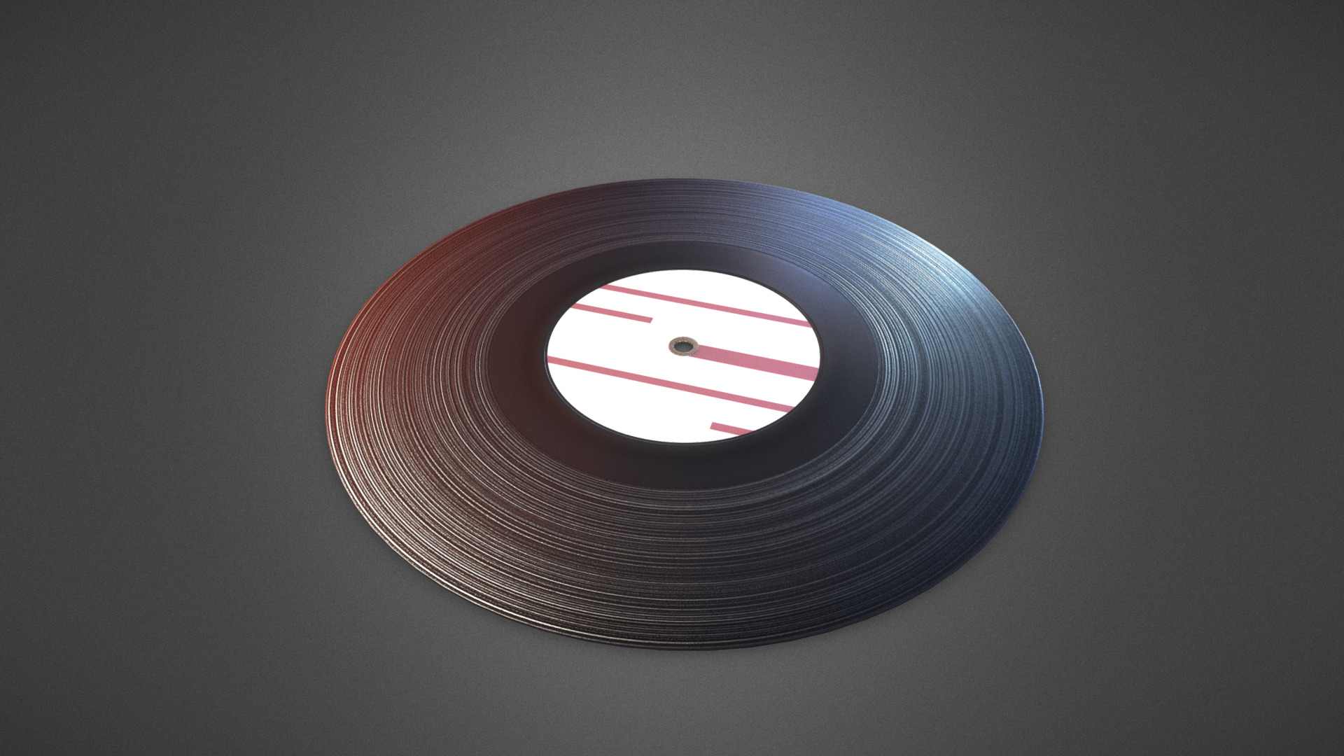 Vinyl record - 3D model by Alexandre Orlans (@alexorlans) [0db5bed ...