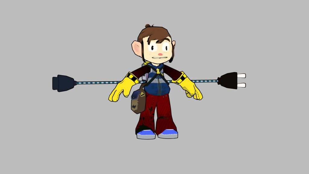 Alex kid -reimagined - 3D model by blurymind [0db64e8] - Sketchfab