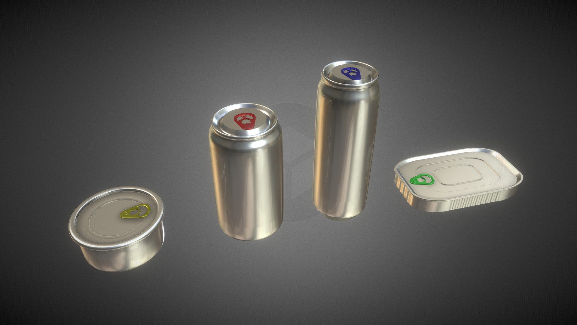 Cans! - Download Free 3D model by Tiago Oliveira (@tiago_oliveira ...