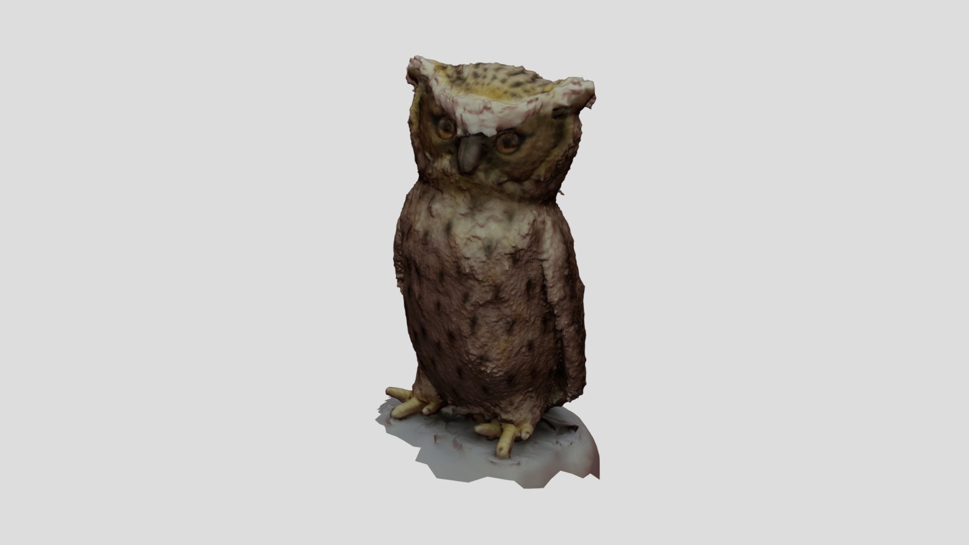 owl - 3D model by takesan [0dba86f] - Sketchfab