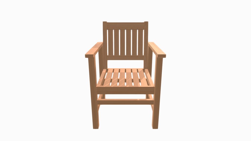 Outdoor Chair - 3D model by Drafter Furniture (@fatin93) [0dbc12d ...