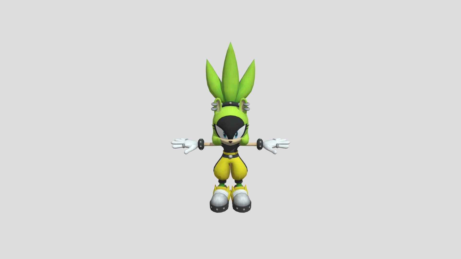 Surge The Ternec (Sonic) - Download Free 3D model by Guilherme Navarro ...