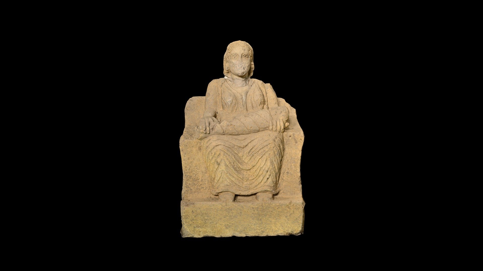 Mater Matuta del Museo Campano di Capua - 3D model by LabGraf3D ...