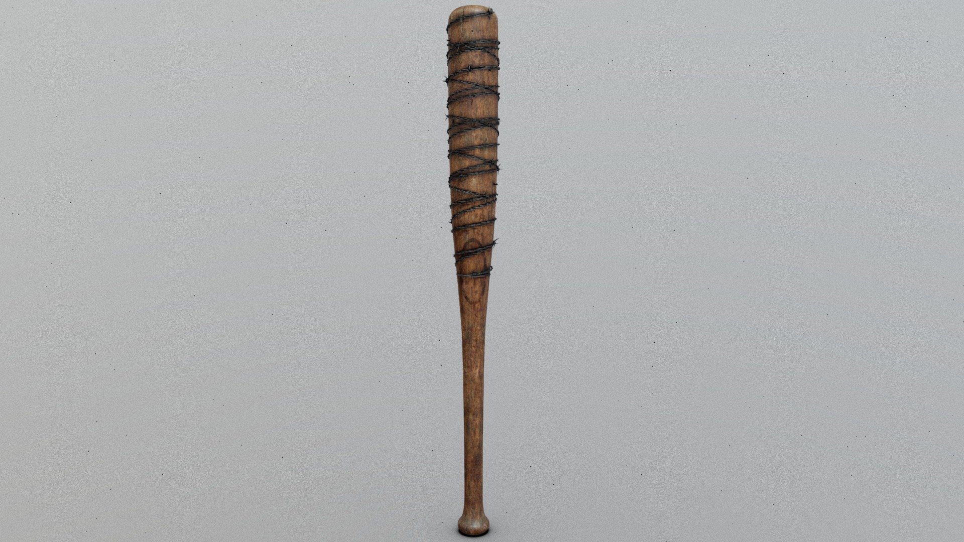 Negan's baseball bat "Lucille" - 3D model by wertat [0dbd2e5] - Sketchfab