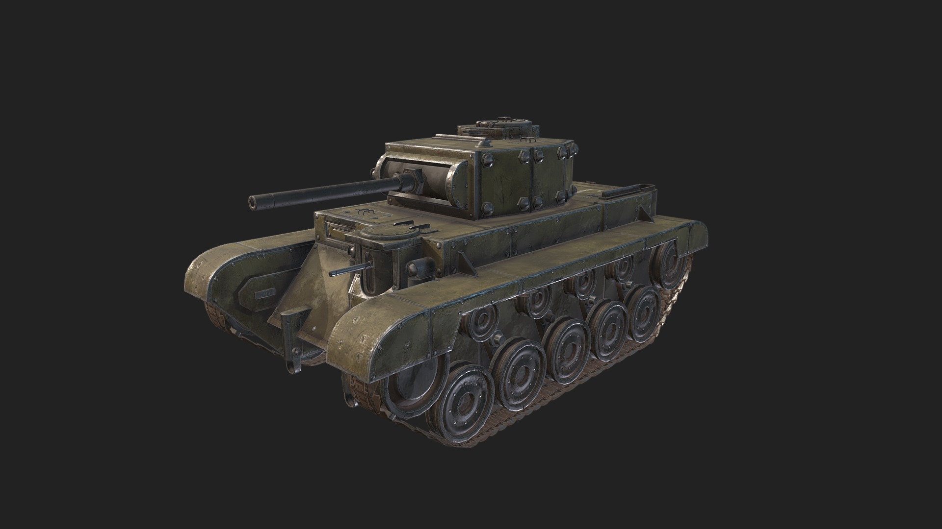 Foxhole - Colonial Battle Tank - 3D model by Clapfoot [0dbd9cb] - Sketchfab