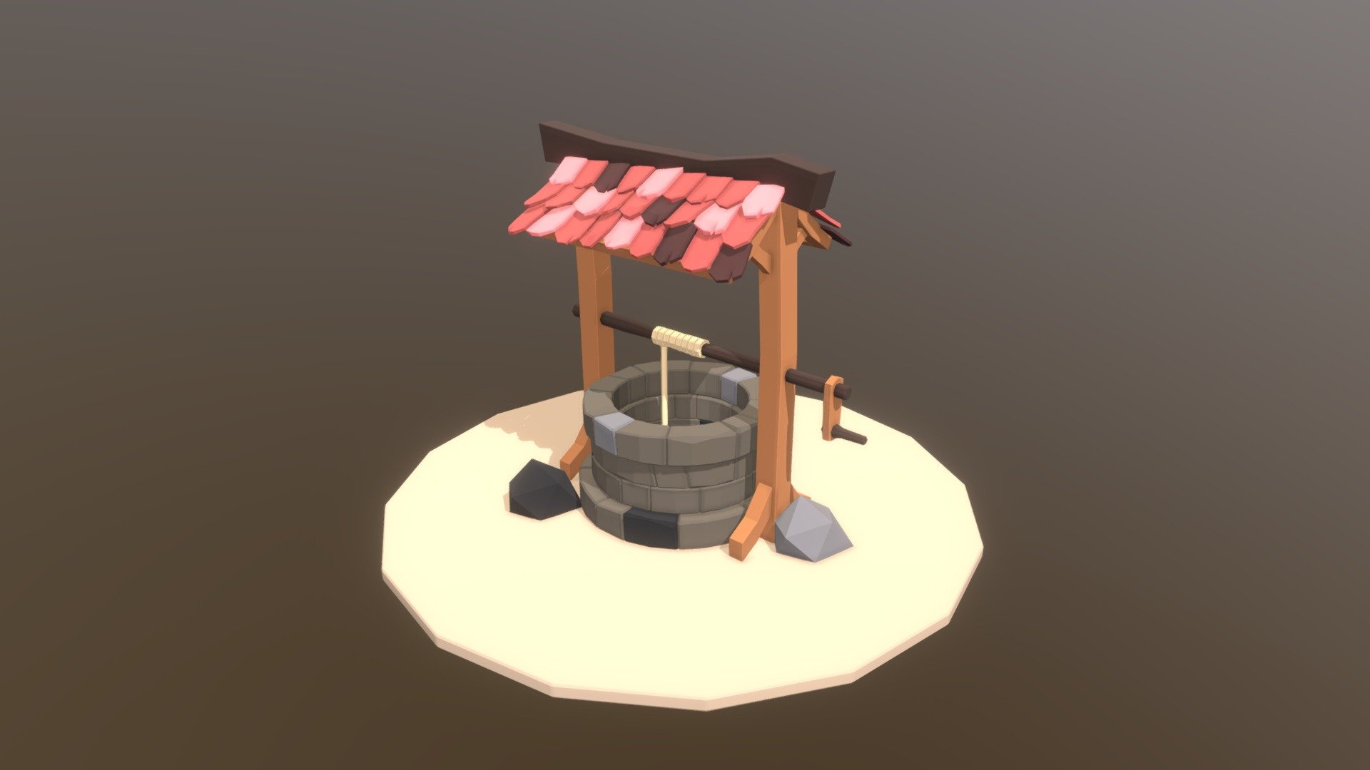 Low Poly Well Lesson - 3D model by Aleh Selivanau (@ZiggyStardustB ...