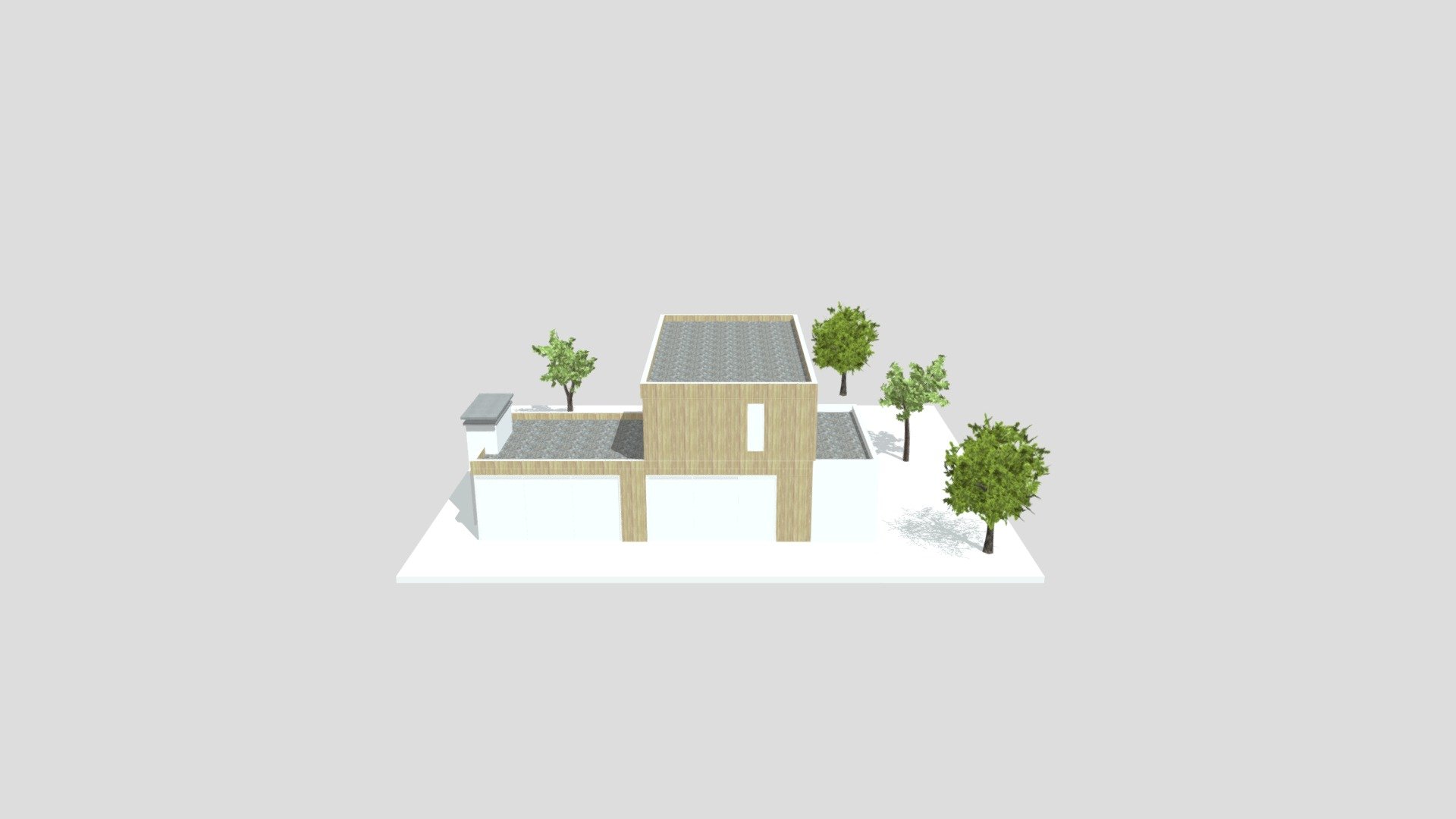 The Contemporary House - Download Free 3D model by Home Design 3D (@homedesign3d) [0dbf7d3 ...