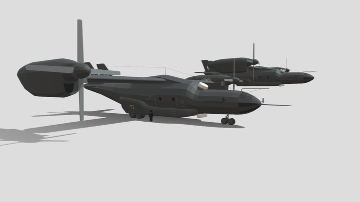 Vtol-aircraft 3D models - Sketchfab