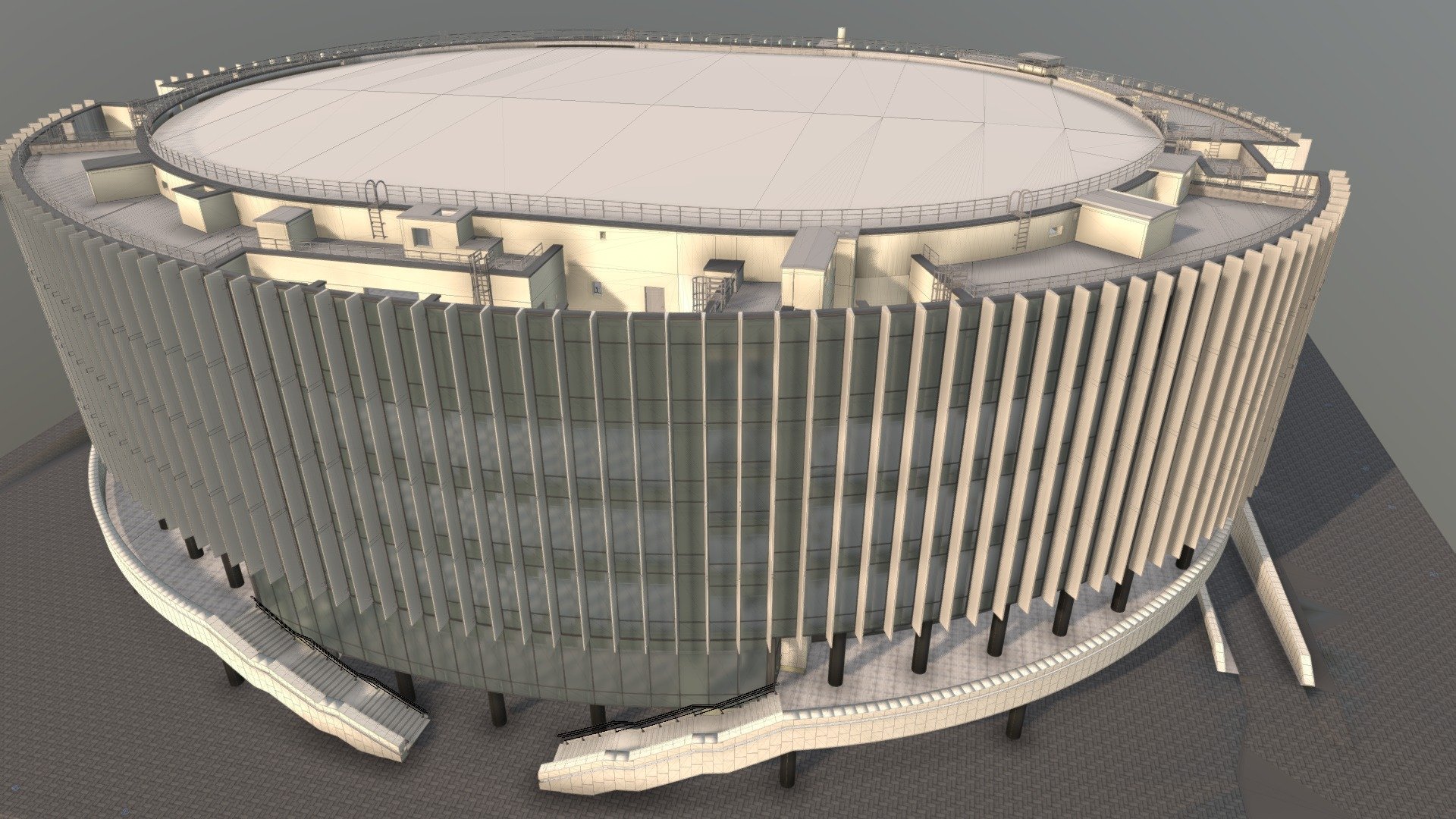 Arena Facades - 3D model by damager [0dbfe89] - Sketchfab