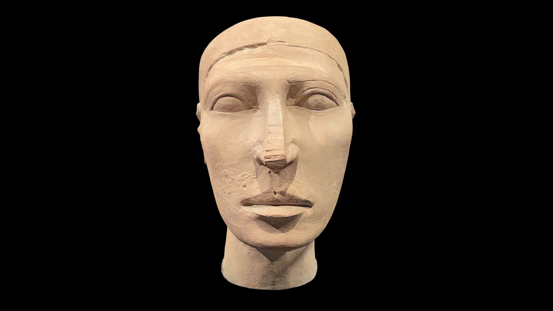 Reserve head (portrait head) of Nefer - Download Free 3D model by ...